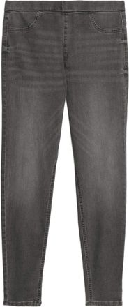 Marks and Spencer Pull-On-Jeggings Mit Hohem Bund Damen Anthrazit UK 12 (EU 40)