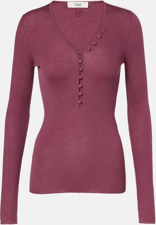 Chloé Chloé Top aus Wolle