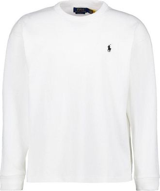 Polo Ralph Lauren Herren Longsleeve wei&szlig; Baumwolle