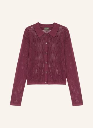 Herrlicher Strickjacke Maralou rot