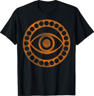 MARVEL Doctor Strange Logo Orange Tonal Cut-Out T-Shirt