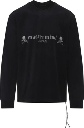 MASTERMIND WORLD Homme, Tops, Noir, Taille: M T-shirt & Polo noir Aw25