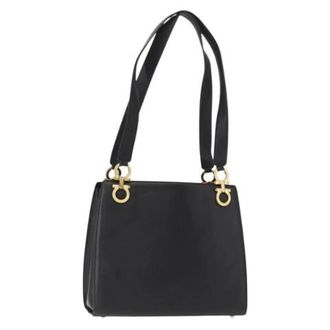 Ferragamo Sac bandouli&egrave;re Pre-owned - Femme - Pre-owned - Noir - Taille: ONE Size