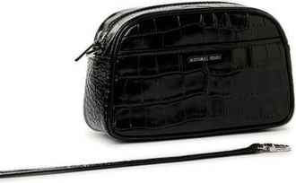 Michael Kors Strukturierte Ledertasche - Schwarz