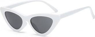 Generic Lunettes De Soleil Unisexes &Agrave; Monture Fine For Les Vacances, Activit&eacute;s Plein Air Et Le Sport(White)