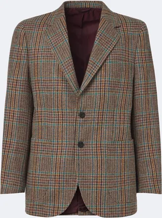 Rubinacci Blazer en laine vierge &agrave; carreaux