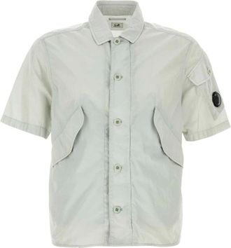 C.P. Company C.p. Company, Homme, Chemises, Blanc, Taille: L Chemise Ice en nylon