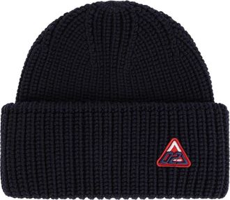 Dsquared2 Homme, Accessoires, Bleu, Taille: ONE Size Bonnet en laine avec logo cousu