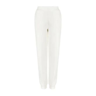 Emporio Armani Cozy Jogger Sweatpants - - Trousers - Damen - Wei&szlig; - S
