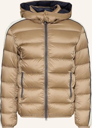 Colmar Daunenjacke Mit Abnehmbarer Kapuze braun