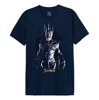 The Lord Of The Rings The Lord of the Rings &laquo;Sauron&raquo; T-Shirt Homme MELOTRMTS017, Navy, Taille S