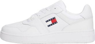 Tommy Jeans Homme Em0em01671 Basket, White (White), 45 EU