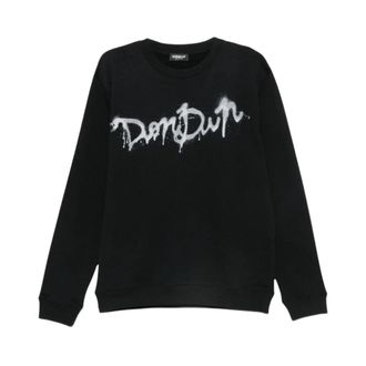 Dondup Regular-Fit Sweatshirt aus Baumwolle mit Rundhalsausschnitt - - Sweatshirts & Hoodies - Herren - Schwarzk - L