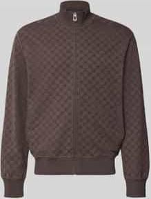 Joop Loose Fit Sweatjacke aus Baumwoll-Mix Modell Kend