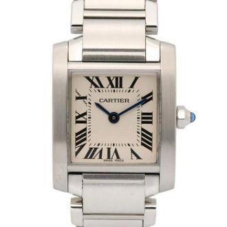 Cartier Montre vintage doccasion - Femme - Pre-owned - Beige - Taille: ONE Size