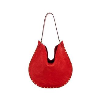 Isabel Marant Sac port&eacute; &eacute;paule Oskan Hobo en cuir de veau soft