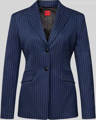 HUGO BOSS Regular Fit Kurzblazer mit Allover-Muster Modell ASMALLA