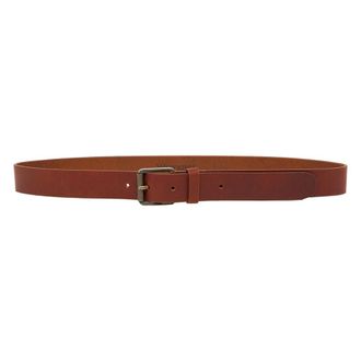 Wrangler Mens Roller Buckle Belt, Brown, 95