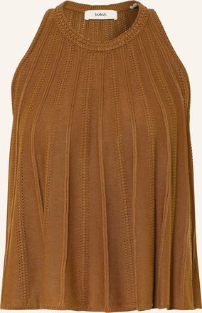 BA&SH Ba&Sh Stricktop Serres braun