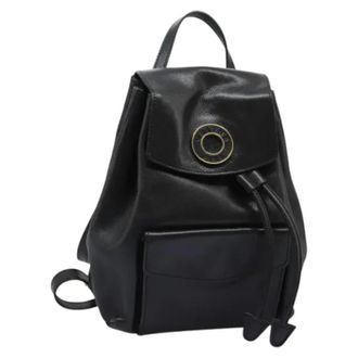 Celine Pre-owned Vintage Lederrucksack - - Pre-owned - Damen - Schwarzk - ONE SIZE