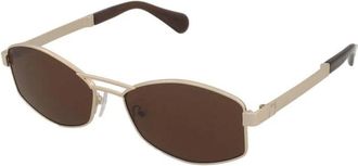 Max & Co. unisex, Accessoires, Jaune, Taille: 55 MM Lunettes de soleil