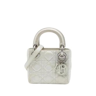 Dior Lady Dior Pre-owned - Femme - Pre-owned - Gris - Taille: ONE Size