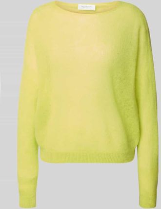 Rich & Royal Regular Fit Pullover aus Alpaka-Mix in Strick-Optik