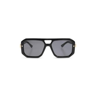 Dsquared2 Eckige Sonnenbrille - - Accessories - Herren - Schwarzk - ONE SIZE
