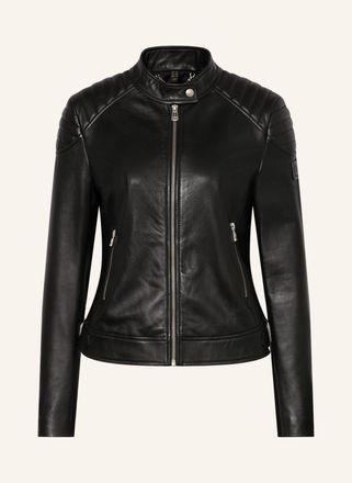 Belstaff Lederjacke Mollison schwarz