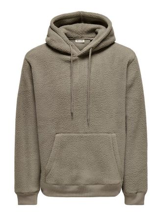 Only & Sons Sweatshirt ONSEMILIO REG TEDDY HOODIE SWEAT VD