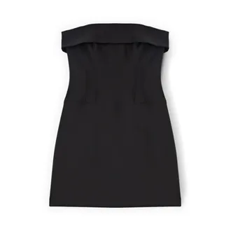 Motivi Mini Bustier Kleid - - Dresses - Damen - Schwarzk - 2XS