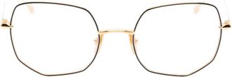 Dita Eyewear Marea Brille mit geometrischem Gestell - Gold