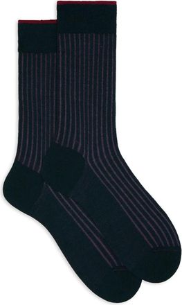 Gallo Gallo, Homme, Sous-v&ecirc;tements, Multicolore, Taille: S Chaussettes courtes en coton et laine plaqu&eacute;s