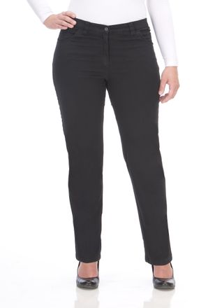 KjBrand KjBRAND Damen Babsie Jeans Superstretch Hose, schwarz, 48 Grande Taille Courte