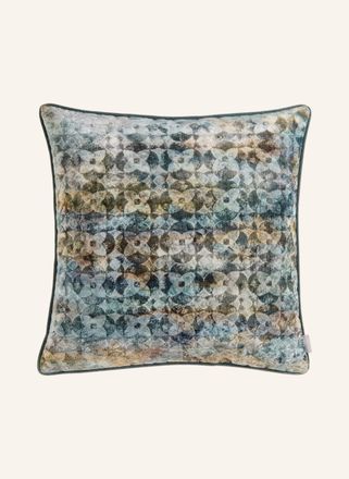 Rohleder Home Collection Rohleder Dekokissen Lunette Aus Samt Mit Federf&uuml;llung blau