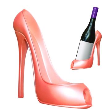 Generic Weinflaschenhalter, High Heel Schuh Stilvoller Flaschenhalter | f&uuml;r 8 Zoll hohe Geschenkk&ouml;rbe, einzelner Weinflaschenhalter f&uuml;r Heimdekorationen f&uuml;r H