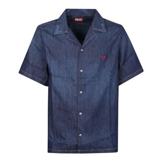 Diesel Herren, Shirts, Blau, MGr&ouml;&szlig;e