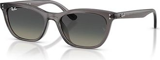 Ray-Ban Rb4474d Sonnenbrillen Dunkelgrau Transparent Fassung Grau Glas 54-18