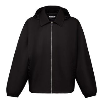 Premiata Homme, Vestes, Noir, Taille: 2XL Blouson avec Capuche Amovible