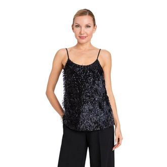 Twinset Damen, Oberteile, Schwarzk, LGr&ouml;&szlig;e