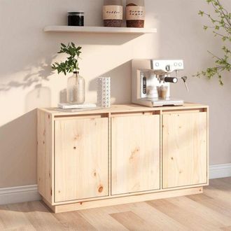 vidaXL Buffet 111x34x60 cm Bois massif de pin Vidaxl