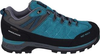 Karrimor Hot Rock Wanderschuhe f&uuml;r Damen, Wildleder, Wasserfest (Petrol)
