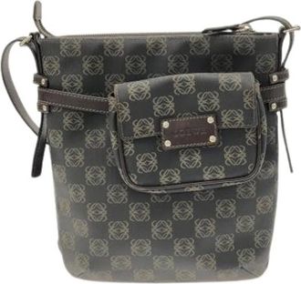 Loewe unisex, Pre-owned, Brun, Taille: ONE Size Sac bandouli&egrave;re Pouch Pre-owned