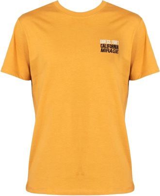 Guess Mirage T-Shirt - - Tops - Herren - Orange - S