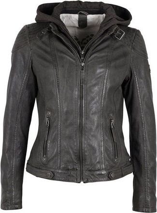 Mauritius Lederjacke Mauritius Damen Lederjacke CACEY LEGV - Anthracite