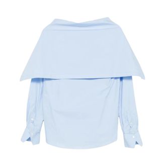 7 For All Mankind Chemises - Femme - Blouses et Chemises - Bleu - Taille: 38 FR