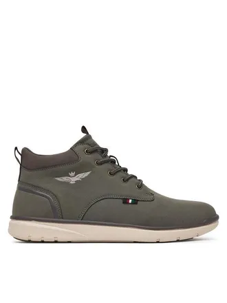 Aeronautica Aeronautica Militare Schn&uuml;rschuhe 262SC0335UCT04397 Khakifarben