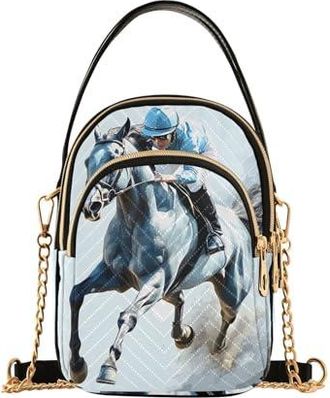 Mnsruu Sac à bandoulière pour femme - Sac à dos à bandoulière - Petit sac à bandoulière avec sangle réglable