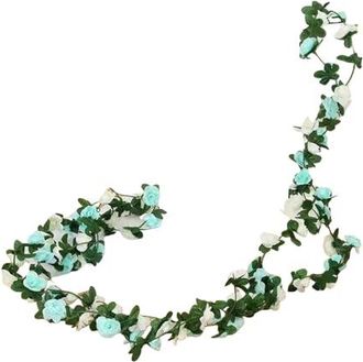 Generic Guirlande de pivoines artificielles rouges &agrave; suspendre pour arche de mariage, d&eacute;coration murale, d&eacute;corations de table dautomne (D, NaN)