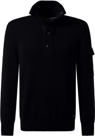 Pierre Cardin Rollkragenpullover mit Knopfleiste